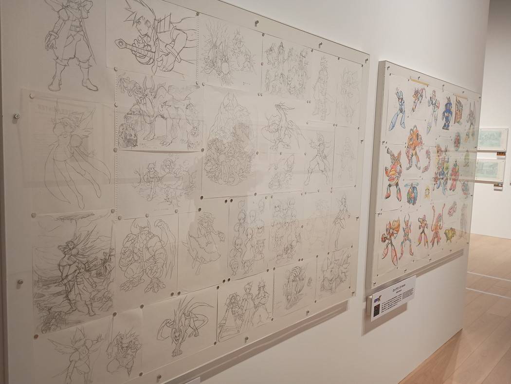 大カプコン展が2月22日まで東京のCREATIVE MUSEUM TOKYOで開催 カプコン40年のゲーム開発を原画・体験展示でたどる ...