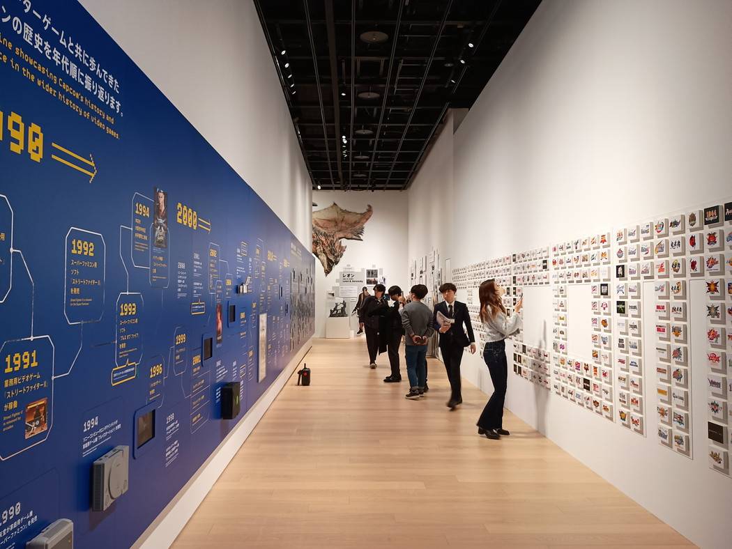 大カプコン展が2月22日まで東京のCREATIVE MUSEUM TOKYOで開催 カプコン40年のゲーム開発を原画・体験展示でたどる ...